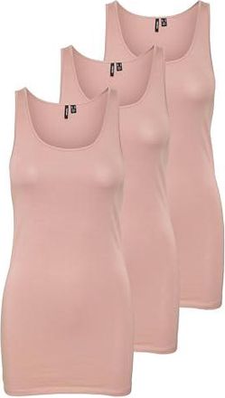 Vero Moda Lot de 3 débardeurs pour Femme - - XL