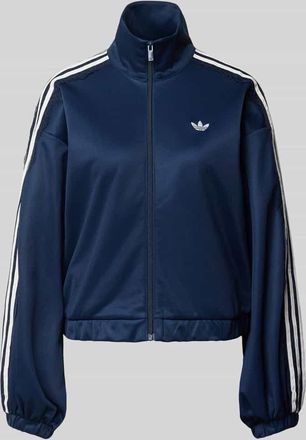 adidas Originals Oversized Sweatjacke aus Baumwoll-Mix Modell LACE OVERSIZED