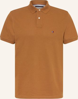Tommy Hilfiger Piqu&eacute;-Poloshirt Regular Fit braun