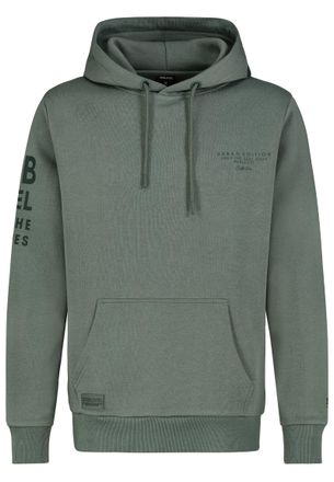 Sublevel Herren Zip Kapuzenpullover Tim Forest Green H10608BC21525A3NO-XL