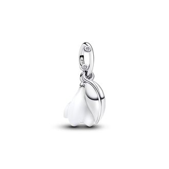 Pandora Moments Schneegl&ouml;ckchen Charm-Anh&auml;nger aus Sterling-Silber mit Zirkonia, Kompatibel ME und Moments, 794239C01