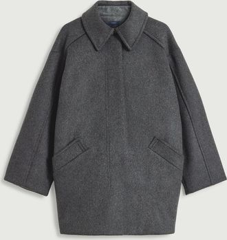 SOEUR MANTEAU KASPER ANTHRACITE CHIN&Eacute;