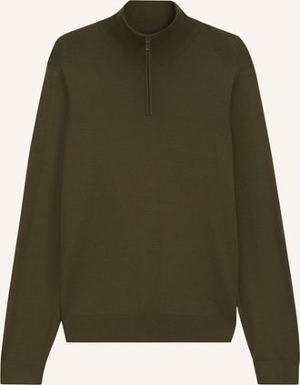 HUGO BOSS Pullover L-Lineo Regular Fit gruen