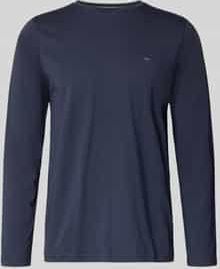 Fynch-Hatton Longsleeve mit Rundhalsausschnitt und Logo