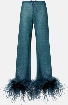 Os&eacute;ree Os&eacute;ree Weite Hose Lumi&egrave;re Plumage