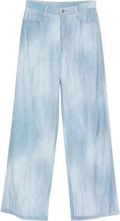 Ermanno Scervino Femme, Jeans, Bleu, Taille: 34 FR Pantalon Baggy
