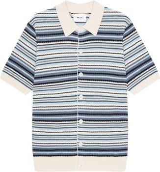 Nn.07 Polo ray&eacute; en maille de coton