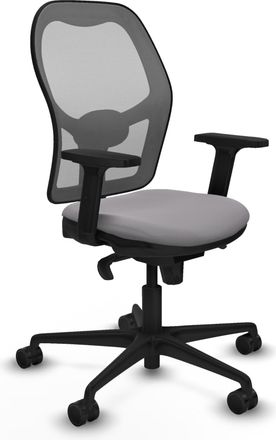 Piqueras y Crespo Home Office Jorquera Stuhl mit 2D-Armlehnen, h&ouml;henverstellbare Lendenwirbelst&uuml;tze, ausgestattet mit 5 Positionen und eingespritztem Schaum. Mit Rollen