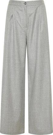 Barba Femme, Pantalons, Gris, Taille: 38 FR Pantalon &agrave; jambes droites