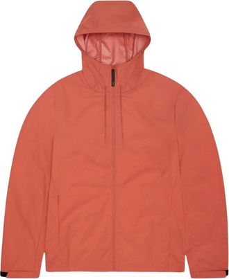 Rains Femme, Vestes, Orange, Taille: 38 FR Veste Mito