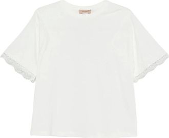Twinset Femme, Tops, Blanc, Taille: 44 FR T-Shirt