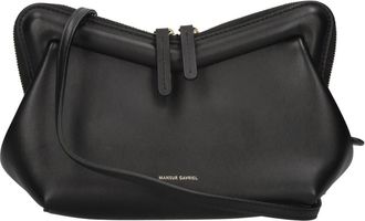 Mansur Gavriel Femme, Sacs, Noir, Taille: ONE Size Mini Sac M Frame en Cuir