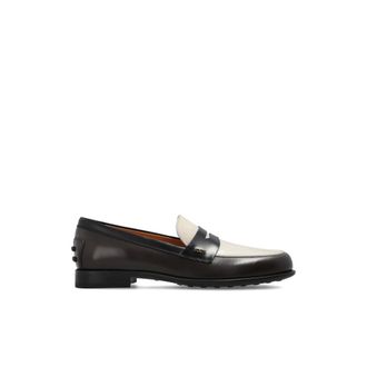 Tod's Femme, Chaussures, Brun, Taille: 39 1/2 EU Mocassins en cuir