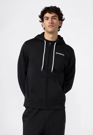 Champion Kapuzensweatjacke CHAMPION Graphic Full Zip Hoodie, Herren, Gr. M (48/50), nbk, Obermaterial: 55% Baumwolle, 45% Polyester, Sweatjacken, mit Kapuze, f