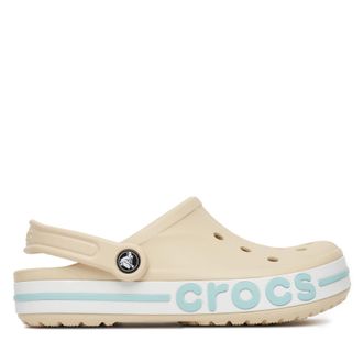 Crocs Pantoletten Crocs BAYABAND CLOG 205089-1LI Beige