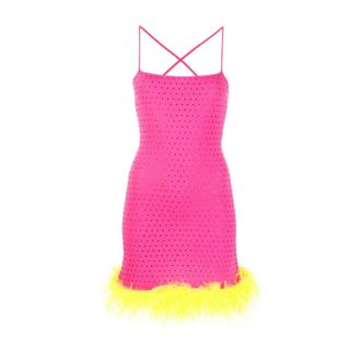 Chiara Ferragni Femme, Robes, Rose, Taille: 40 FR Dress In Viscose