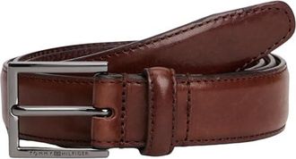 Tommy Hilfiger Ceinture Homme Hudson 3,0 cm Cuir, Marron (Coffee Bean), 115 cm