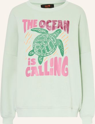 Miss Goodlife Miss Goodlife Sweatshirt Mit Pailletten gruen