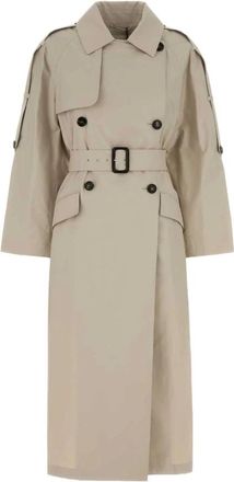 Max Mara Femme, Manteaux, Beige, Taille: 36 FR Delfino Trench Coat