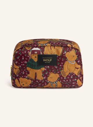 Wouf Wouf Kosmetiktasche Cozy rot