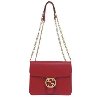 Gucci Pre-owned Vintage Schultertasche - - Pre-owned - Damen - Rot - ONE SIZE