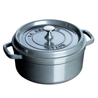 Staub Runde Cocotte, 2,5 l, Graphitgrau