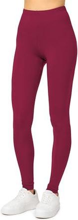Merry Style Legging Long Pantalon Tenue de Sport Vêtement Femme MS10-143 - Bourgogne - Taille 40 (Taille du producteur: M)