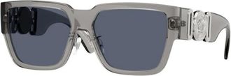 Versace Homme, Accessoires, Gris, Taille: 57 MM Ve4483D Lunettes de soleil