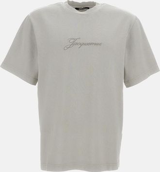 Jacquemus T-shirt Le T-shirt In Pigmentoptik