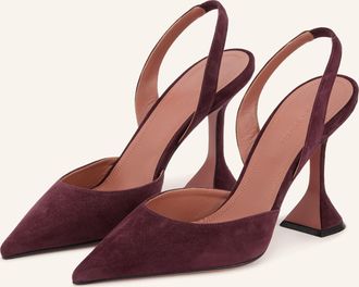 Amina Muaddi Amina Muaddi Slingpumps Holli rot