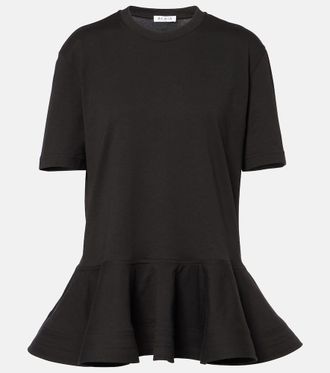 Alaia Alaïa T-Shirt aus Baumwoll-Jersey