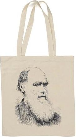 Generic Biologist Grey Art Sac fourre-tout en coton naturel Blanc
