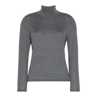 Max Mara Rollkragenpullover - - Knitwear - Damen - Grau - XL