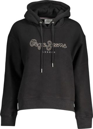 Pepe Jeans London Femme, Sweatshirts et sweats &agrave; capuche, Noir, Taille: 42 FR Frida Sweat &agrave; capuche