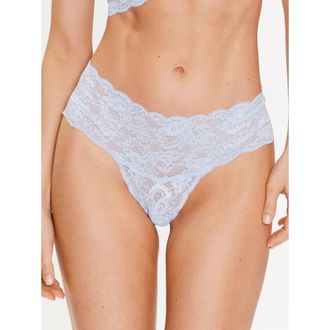 Cosabella Stringtanga Never Say Never NEVER0343BW Blau