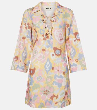 Rixo Bedrucktes Minikleid Lucien