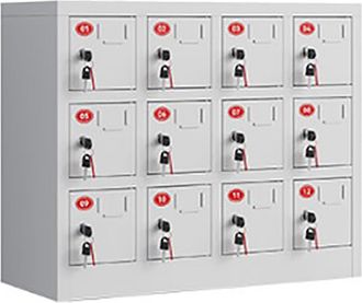 Generic Handy Aufbewahrungsbox, Handygarage, Kein Zusammenbau Erforderlich, mit Schl&uuml;ssel, Geeignet f&uuml;r Pr&uuml;fungsr&auml;ume, Fabriken und B&uuml;ros(Large)