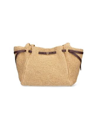 Tory Burch Raffia Tote Bag Romy