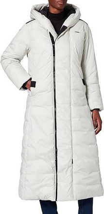 G-Star RAW Damen G - Whistler Padded Extra Long Parka, Blau (oyster blue D20215-B958-C628), XS