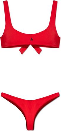 The Attico Femme, Maillots de bain, Rouge, Taille: 34 FR Maillot de bain deux pi&egrave;ces Estate Meravigliosa
