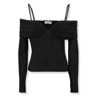 SIMKHAI Damen, Oberteile, Schwarzk, SGr&ouml;&szlig;e