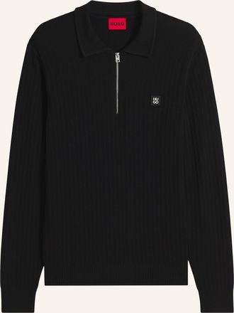 HUGO BOSS Hugo Pullover Sastaron Regular Fit schwarz