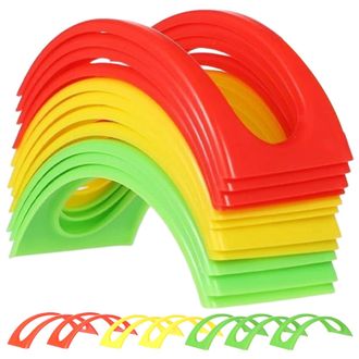 Generic Individueller Taco Halter,18 St&uuml;ck Tortilla Gestell - Burritos Servierplatten - F&uuml;r Dinnerpartys Familienfeiern Sommergrillen Kinoabend Buffet Hausman