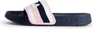 Fila Morro Bay Stripes Sandales pour femme Bleu marine poudr&eacute; Rose Taille 40 EU, Fila Navy Powder Pink, 40 EU