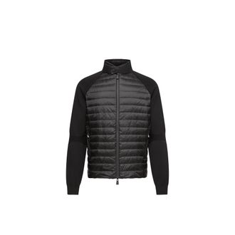 Moncler Moncler Padded Zip-up Cardigan, Men, Black, Size: Xxl