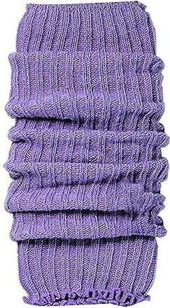 Generic Chauffe-pieds de couleur unie pour femmes Chaussettes tricot&eacute;es en laine fluorescente color&eacute;e (One Size)