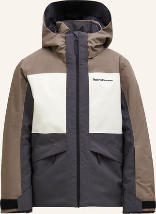 Peak Performance Jr Gravity Hipe 2l Insulated Shell Jacket Skijacke braun