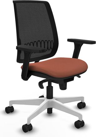 Piqueras y Crespo 8 Stunden Alar-B&uuml;rostuhl mit 3D-Armen, h&ouml;henverstellbare Lendenwirbelst&uuml;tze, ausgestattet mit 5 Positionen und injiziertem Schaum. Mit Rollen von 65 m