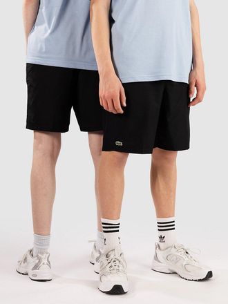 Lacoste Lightweight Diamond Taffeta Short noir