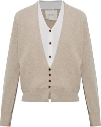 Lisa Yang Cardigan Cachemire Vani - Femme - Pulls - Beige - Taille: 40 FR